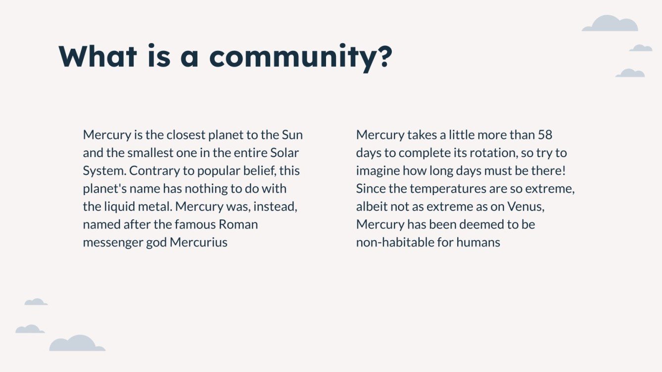 Community and Neighborhood - History - 2nd Grade
