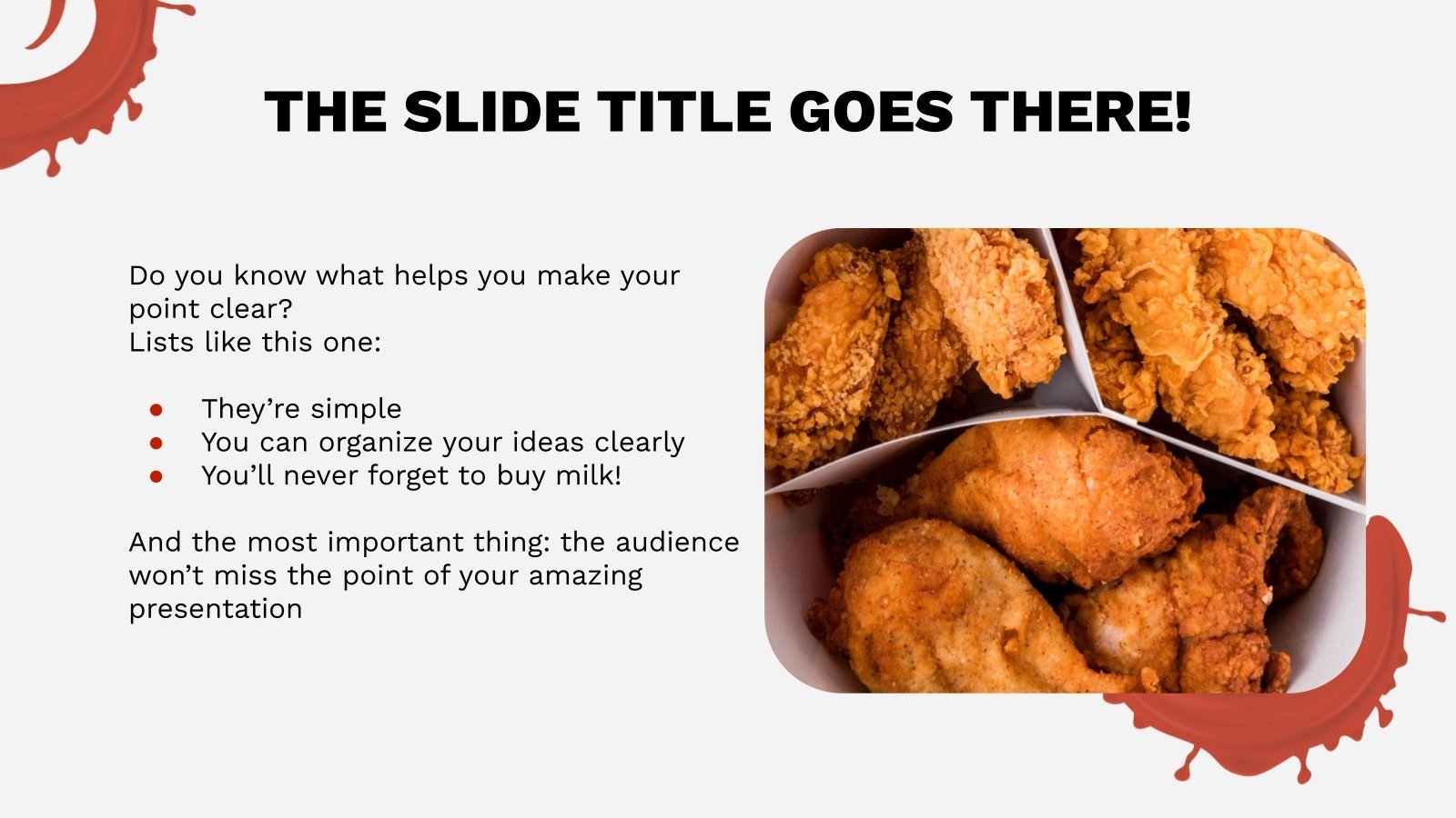 Fried Chicken Restaurant Business Plan | Google Slides & PPT