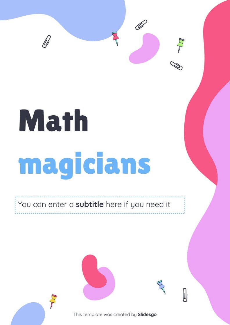 Cover Pages Template for Class Projects | Google Slides