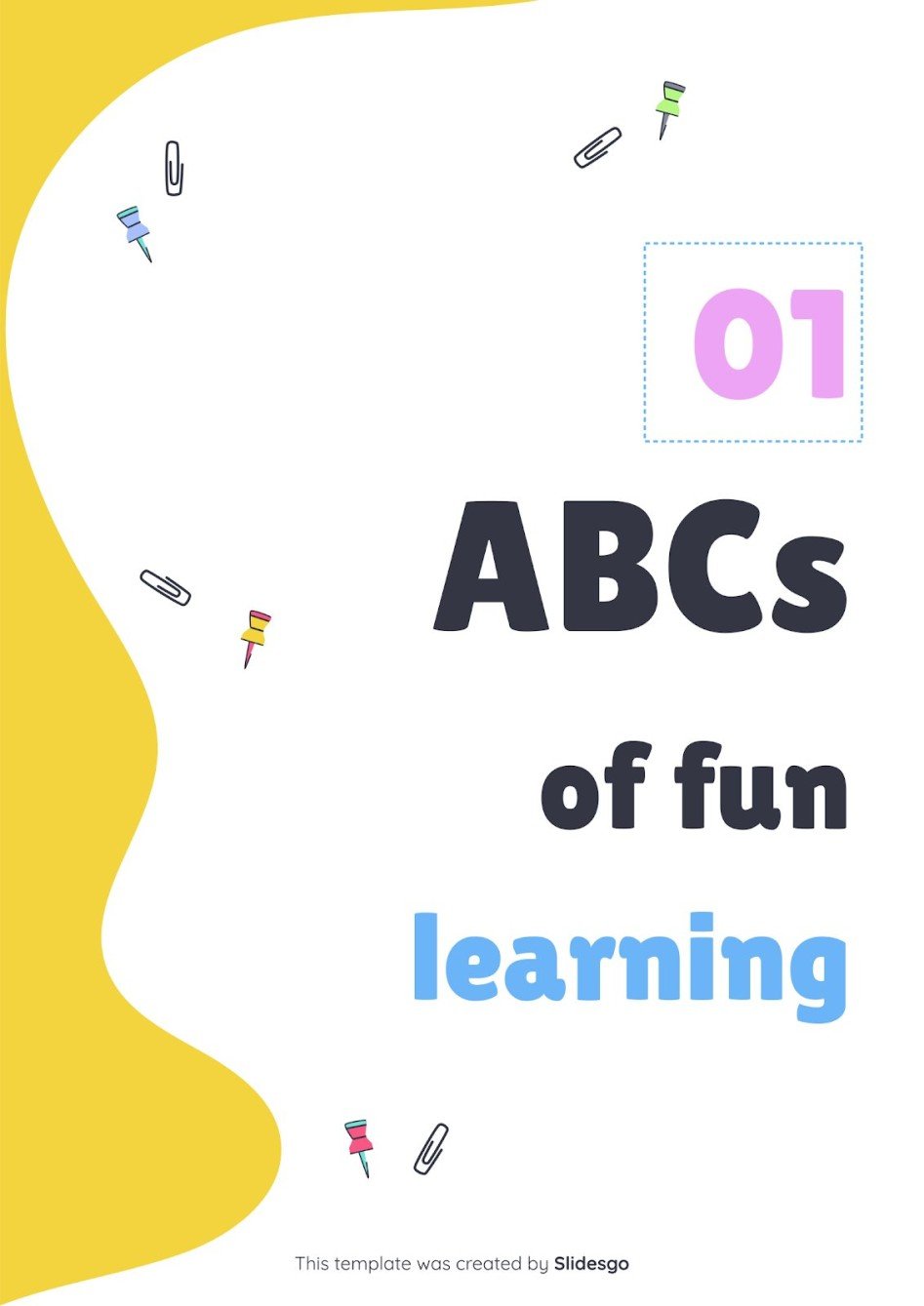 Cover Pages Template for Class Projects | Google Slides