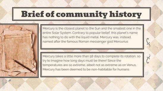 Community History - Social Studies - 3rd Grade