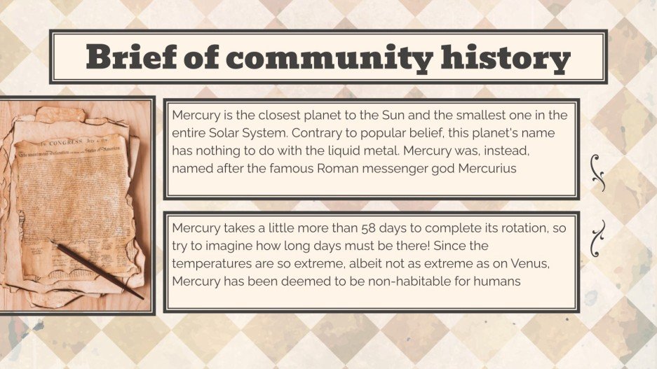 Community History - Social Studies - 3rd Grade