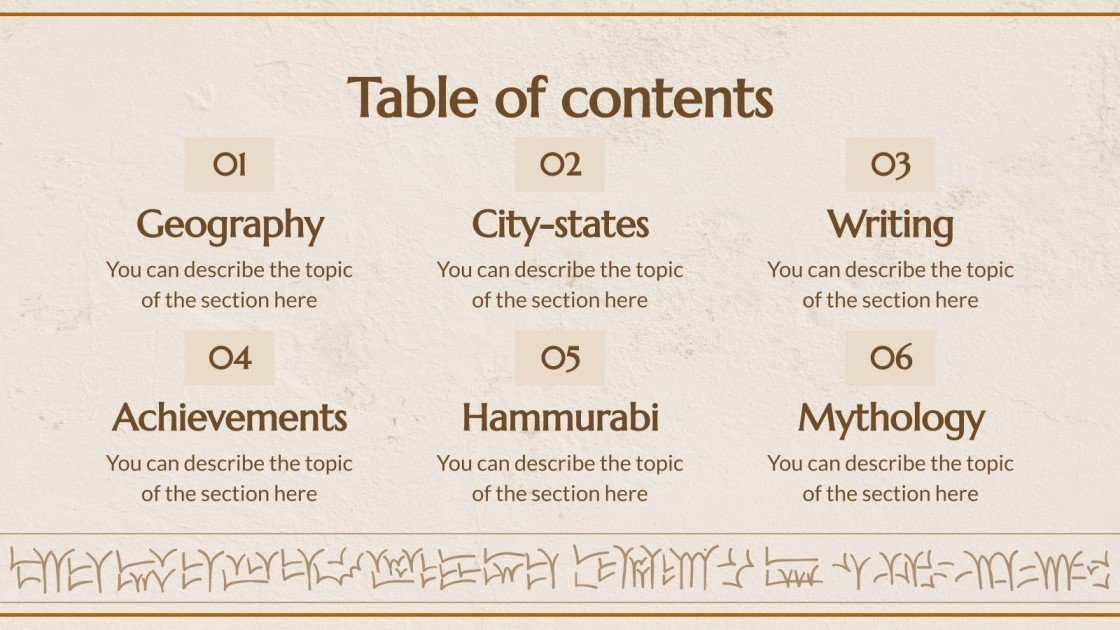 Ancient Mesopotamia - History - 6th Grade | Google Slides