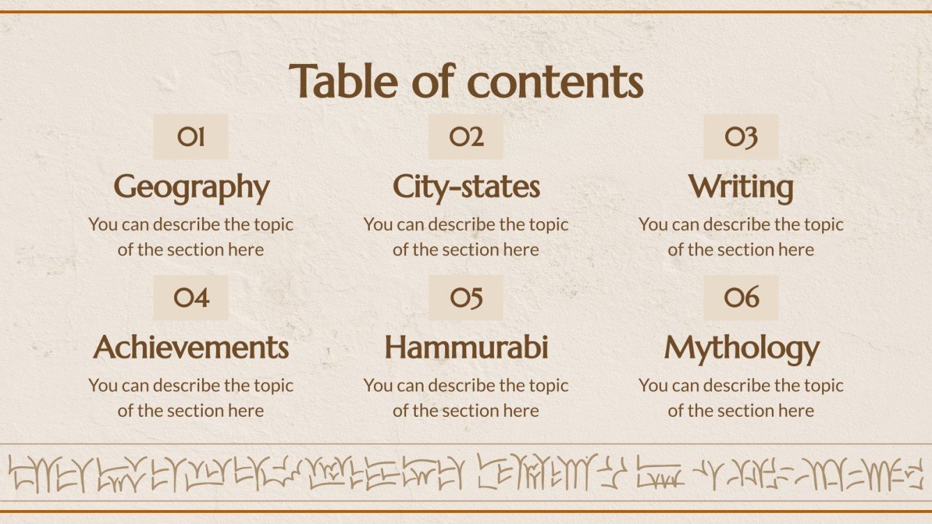 Ancient Mesopotamia - History - 6th Grade | Google Slides