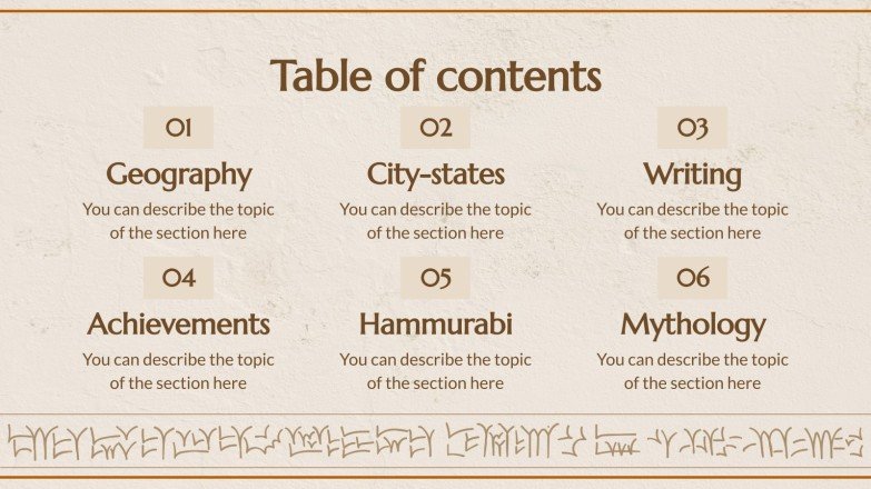 Ancient Mesopotamia - History - 6th Grade | Google Slides