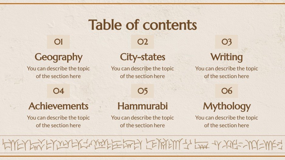 Ancient Mesopotamia - History - 6th Grade | Google Slides