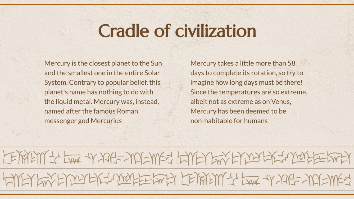 Ancient Mesopotamia - History - 6th Grade | Google Slides