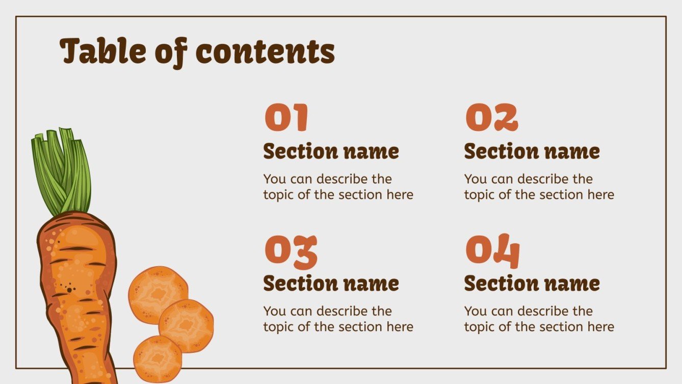 Carrots | Google Slides theme & PowerPoint template