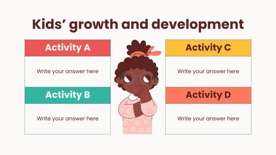 Kids' Growth and Development Notions Infographics