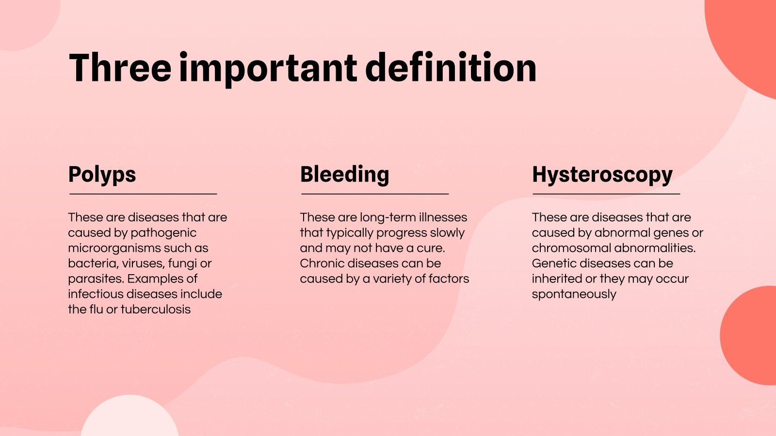 Maladies de l'utérus : Polypes de l'endomètre