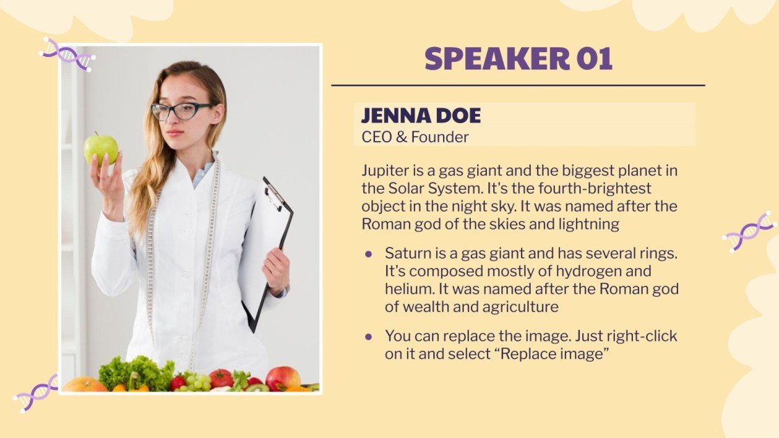 Food Science and Nutrition Conference | Google Slides