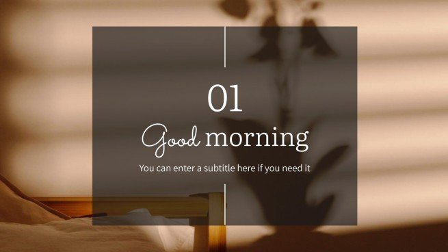 Motivational Good Morning Theme | Google Slides & PPT