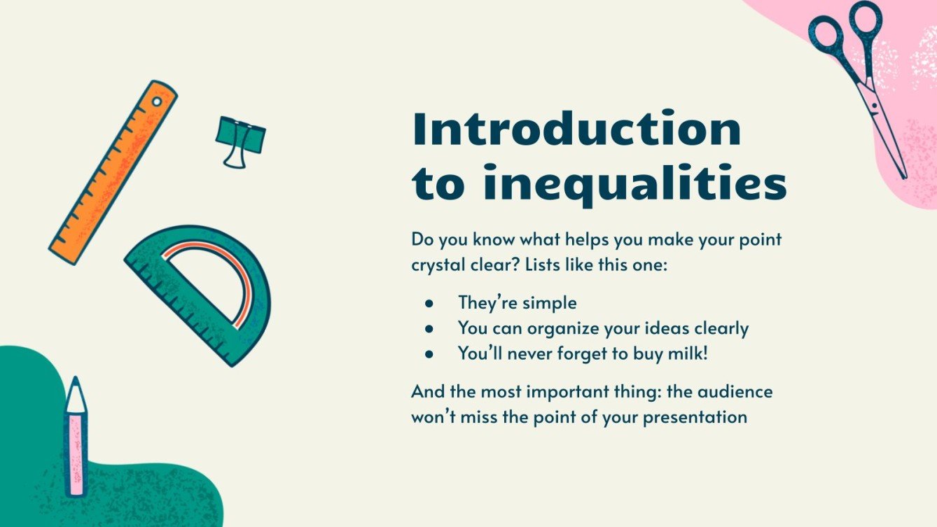 Algebra I - Mathematics - 9th Grade | Google Slides & PPT