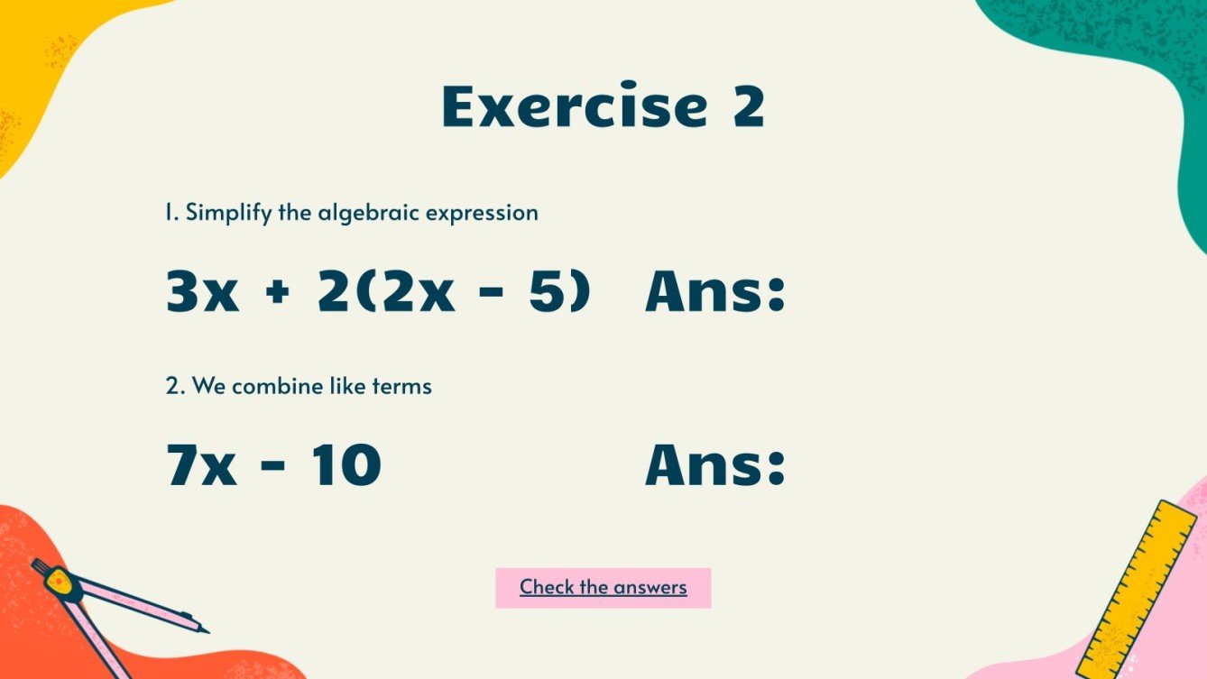 Algebra I - Mathematics - 9th Grade | Google Slides & PPT