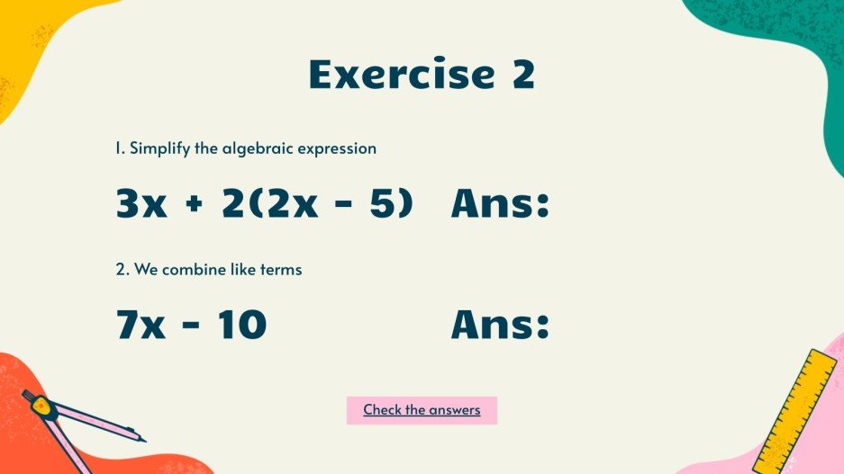 Algebra I - Mathematics - 9th Grade | Google Slides & PPT