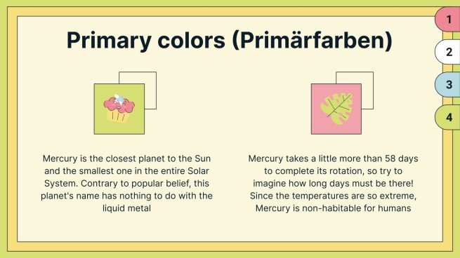 Colors & Descriptions of Objects - German - Foreign Language