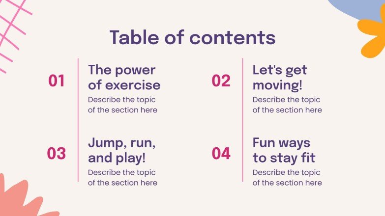 Physical Fitness and Active Lifestyles - Health