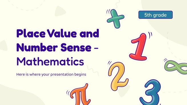 Place Value and Number Sense | Google Slides & PowerPoint