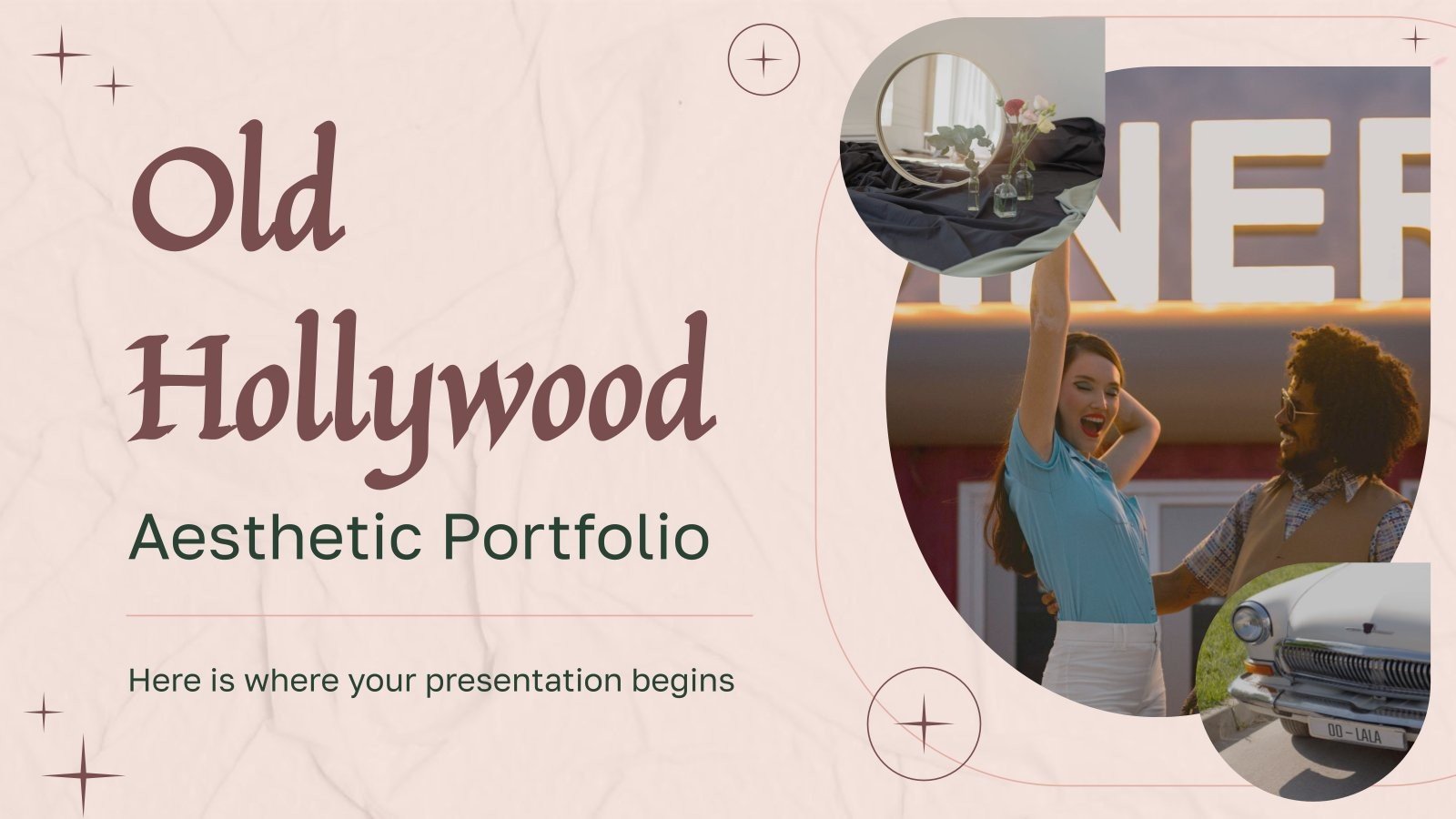 Free templates about Hollywood for Google Slides & PowerPoint