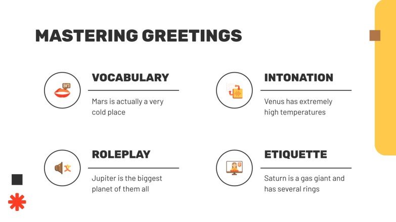 Basic Greetings and Introductions - German | Google Slides