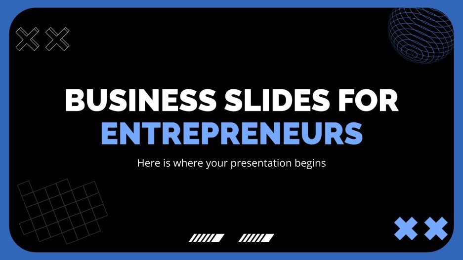 Business Slides for Entrepreneurs | Google Slides & PPT