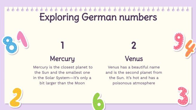 Numbers 1-100 - German - Foreign Language - 3rd Grade