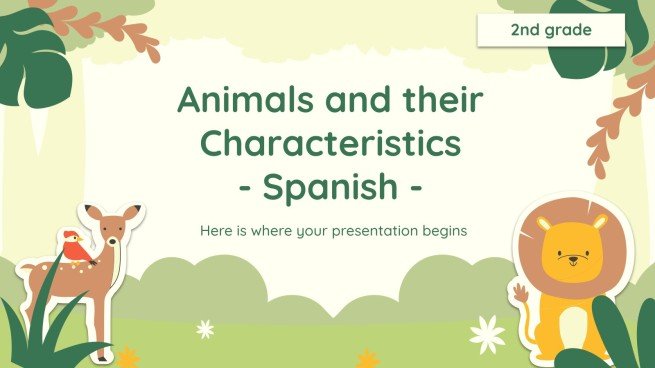 Plantillas gratis de Animales para Google Slides y PowerPoint