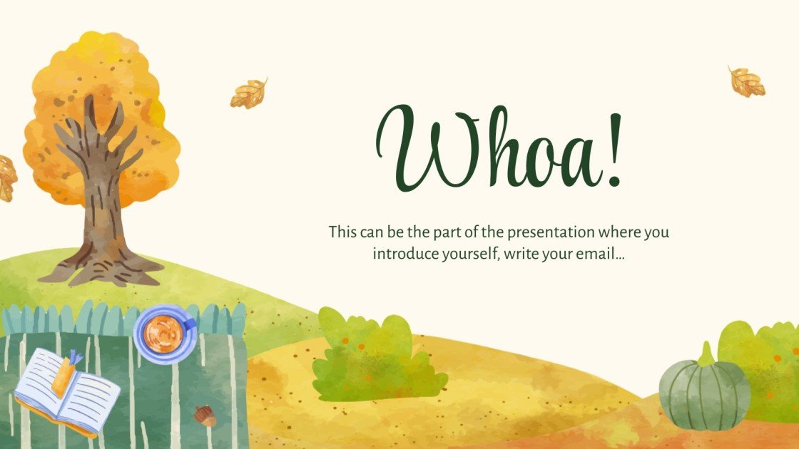 Happy Fall Theme | Google Slides & PowerPoint