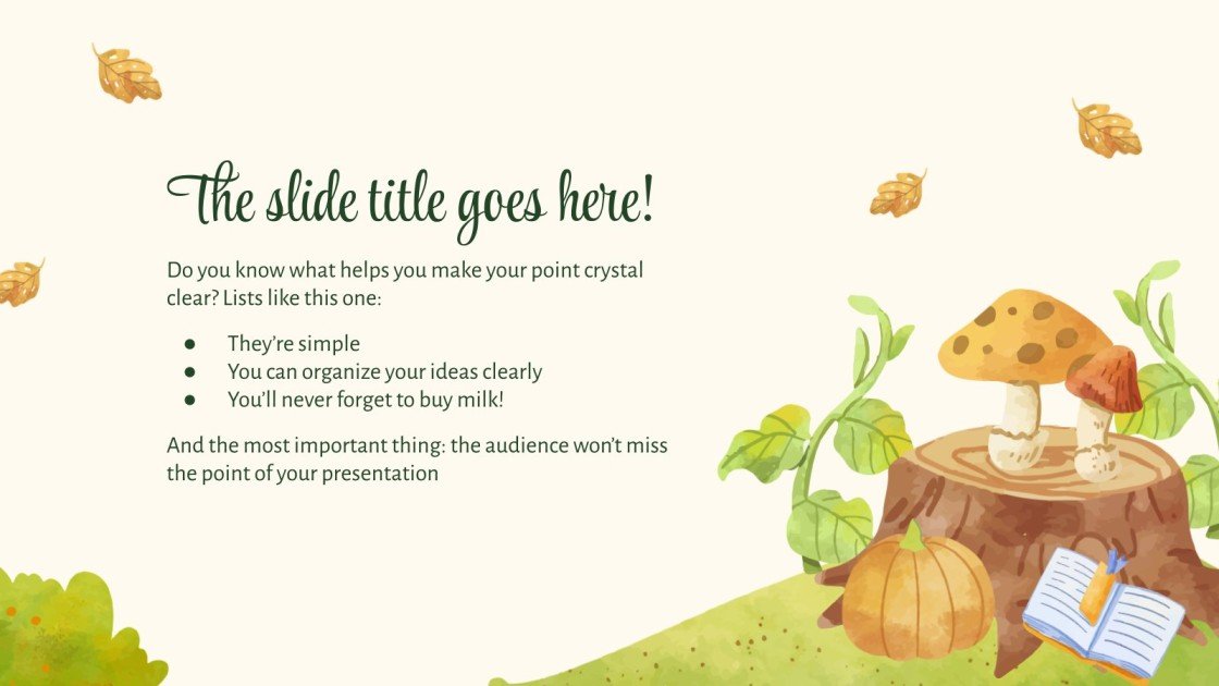 Happy Fall Theme | Google Slides & PowerPoint