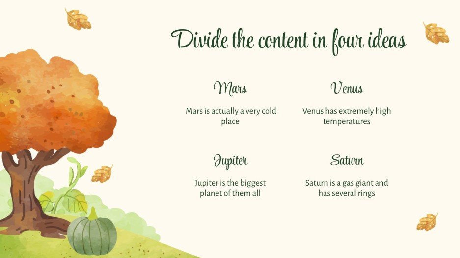 Happy Fall Theme | Google Slides & PowerPoint