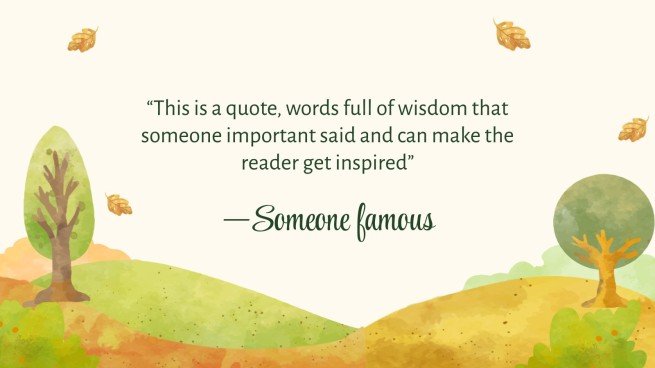 Happy Fall Theme | Google Slides & PowerPoint