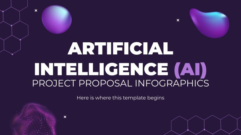 AI Technology Project Proposal Infographics | Google Slides