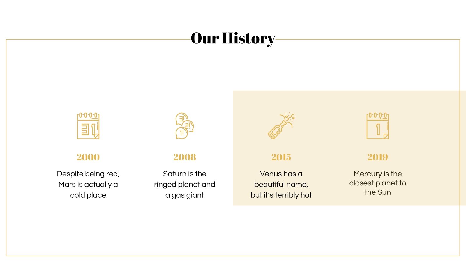 New Year's Social Media Plan Google Slides and PPT Template