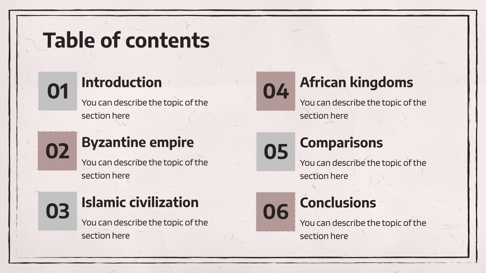Byzantine Empire, Islamic Civilization, and African Kingdoms