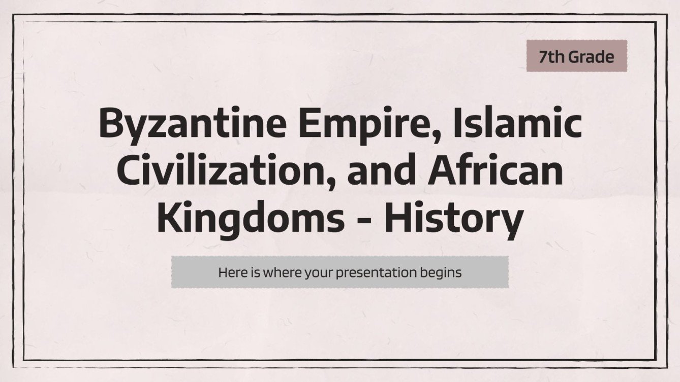 Free Templates about Islam for Google Slides and PowerPoint