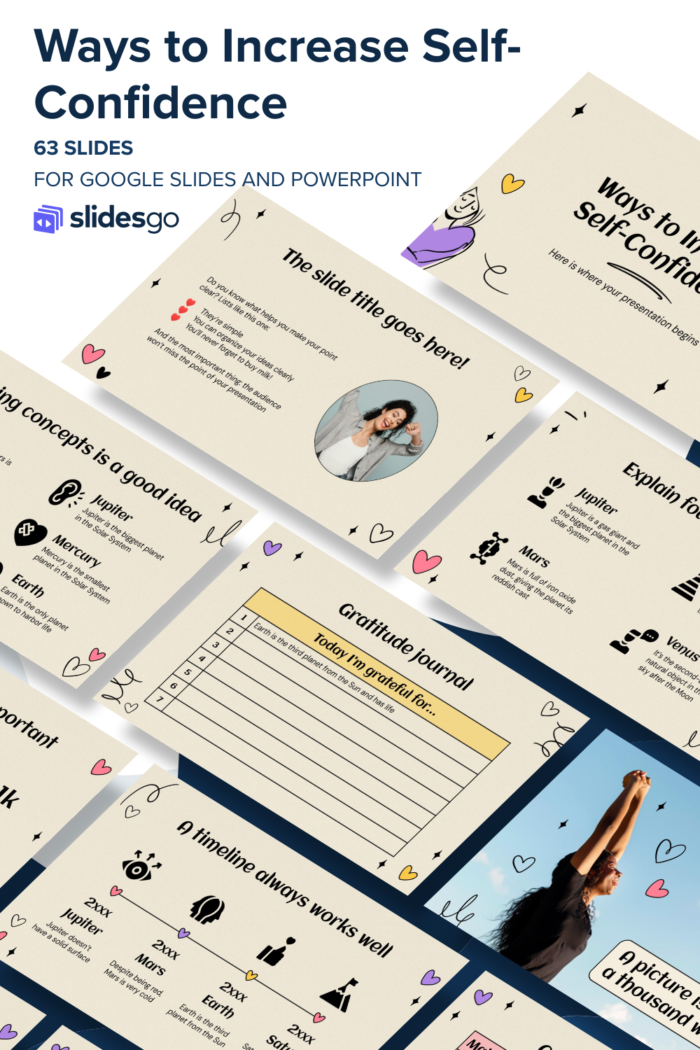 Ways to Increase Self-Confidence | Google Slides & PPT