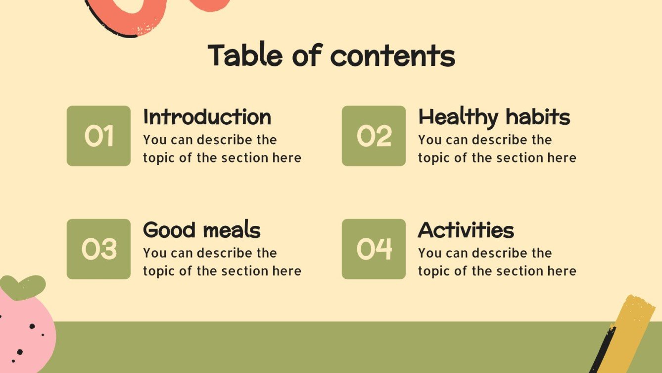 Nutrition and Healthy Eating Habits - Health - 2nd Grade