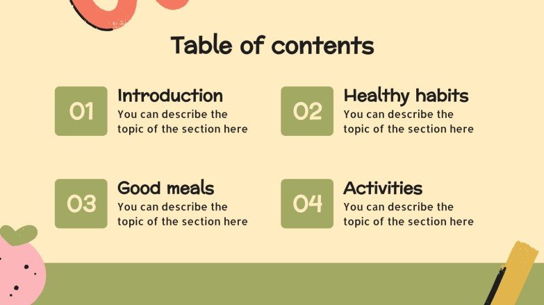 Nutrition and Healthy Eating Habits - Health - 2nd Grade