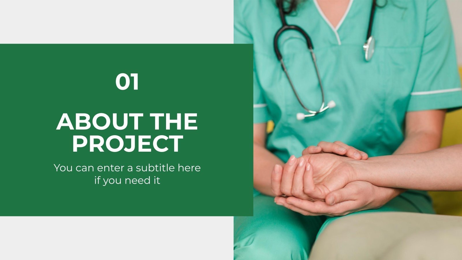 Nursing Capstone Google Slides Theme & PowerPoint Template