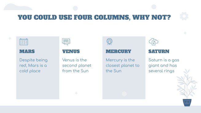 Blue Telecommuting Google Slides & PowerPoint template