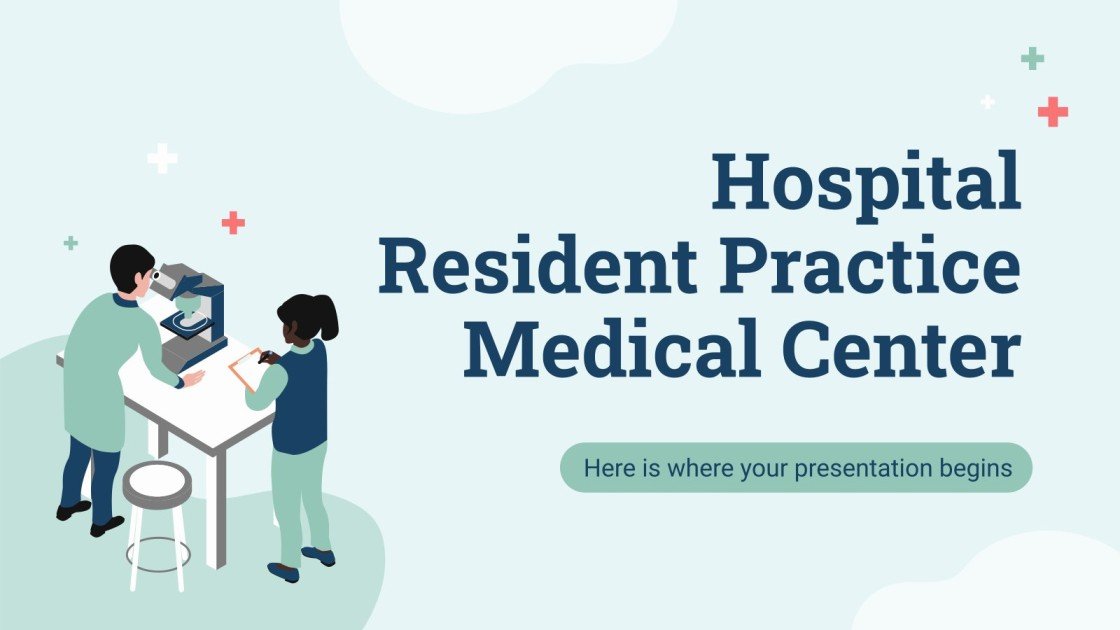 Google Slides and PowerPoint templates about hospitals