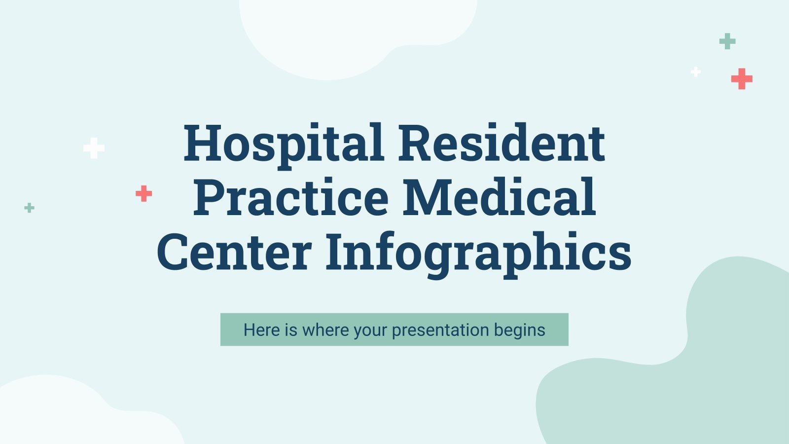 Google Slides and PowerPoint templates about hospitals