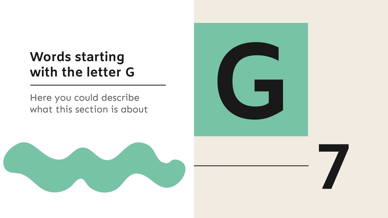 Wiki Dictionary Slides Google Slides & PowerPoint template