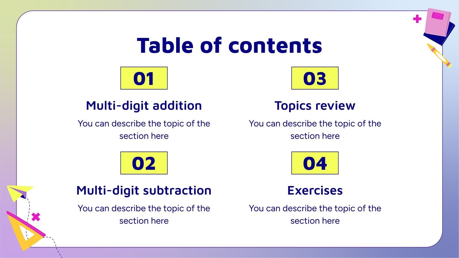 Addition & Subtraction with Multi-digit Numbers - 4th Grade