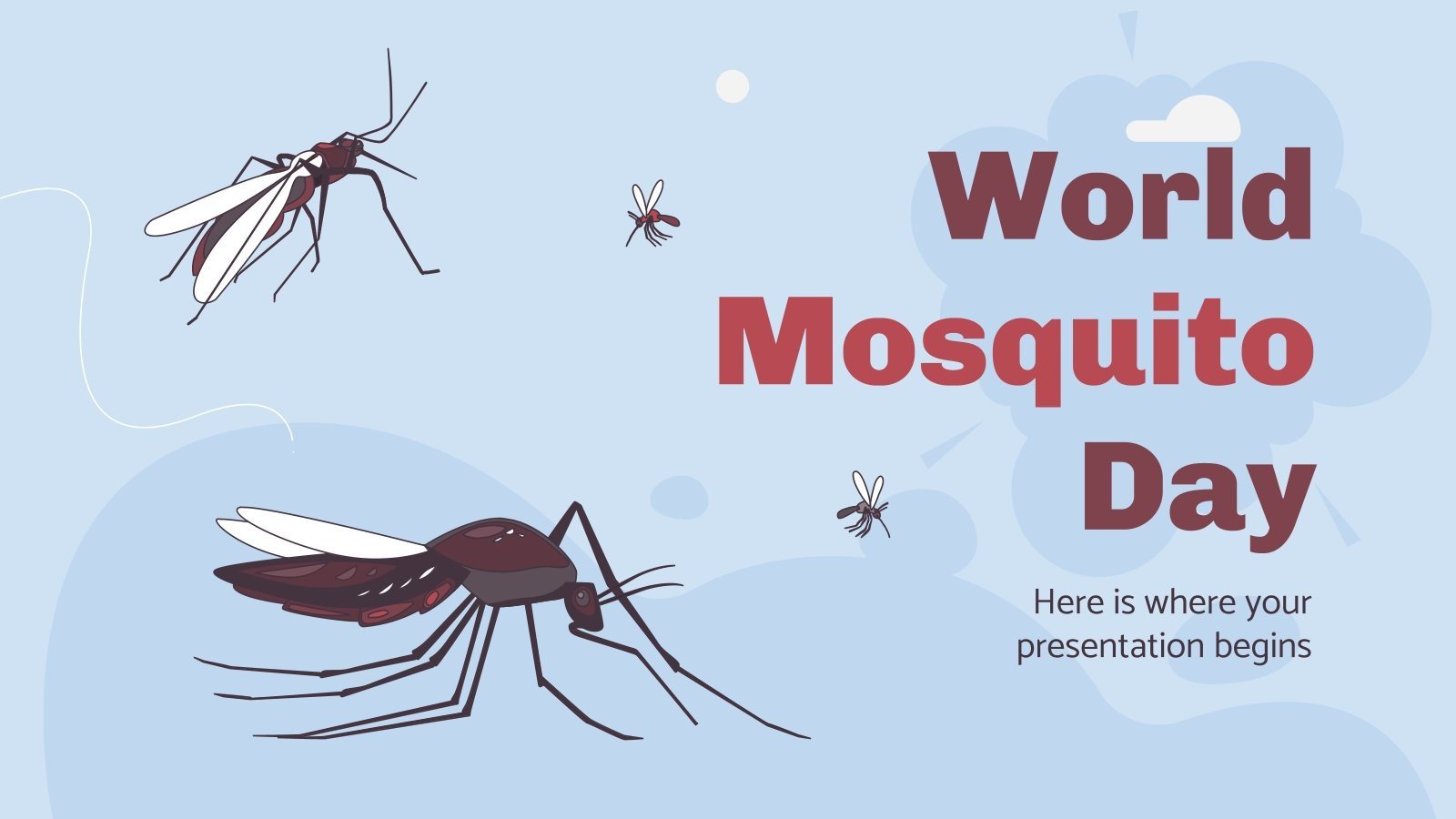 Dia Mundial do Mosquito | Google Slides e PowerPoint