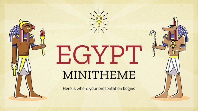 Free Google Slides & PowerPoint templates about Egypt