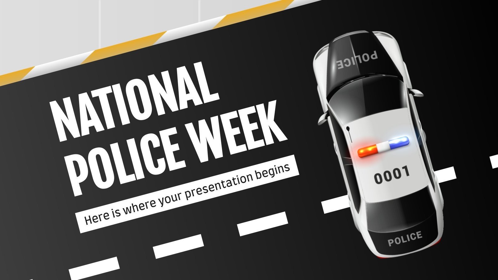 National Police Week | Google Slides & PowerPoint