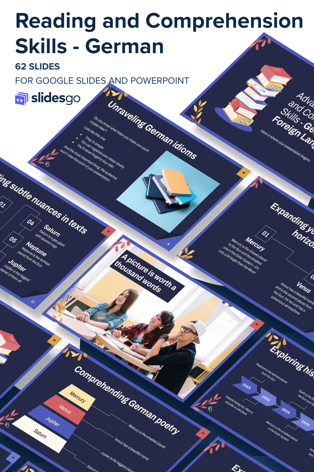 Advanced Reading and Comprehension Skills - German