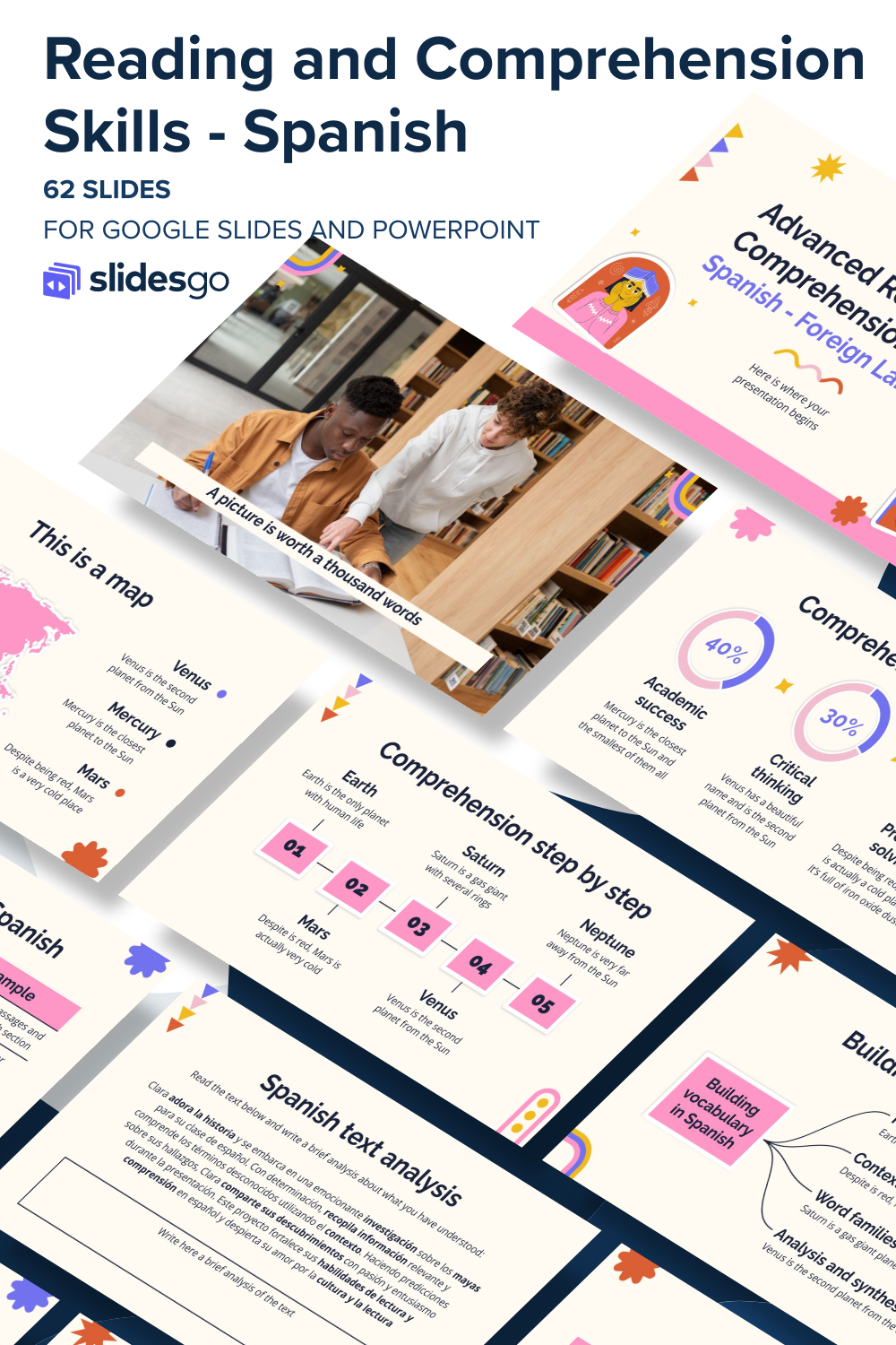 Advanced Reading and Comprehension Skills - Spanish