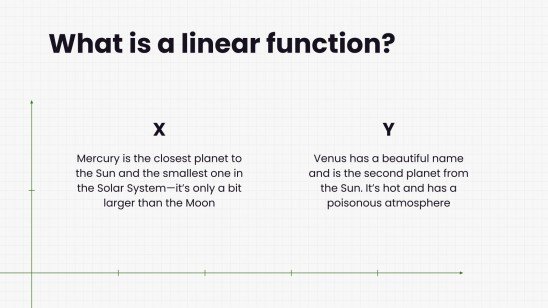 Linear Functions and Inequalities - Math | Google Slides